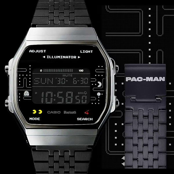 Casio PAC-MAN 45th Anniversary Vintage Men's Watch | ABL-100WEPC-1BDR