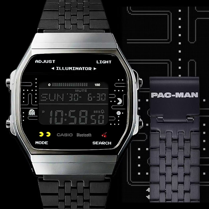 Casio PAC-MAN 45th Anniversary Vintage Men's Watch | ABL-100WEPC-1BDR