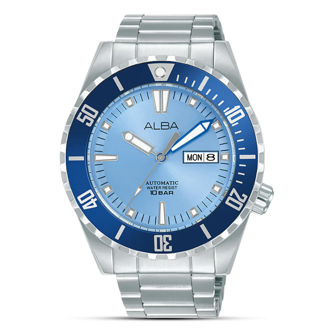 Alba Automatic Ice Blue Dial Men's Watch | AL4703X