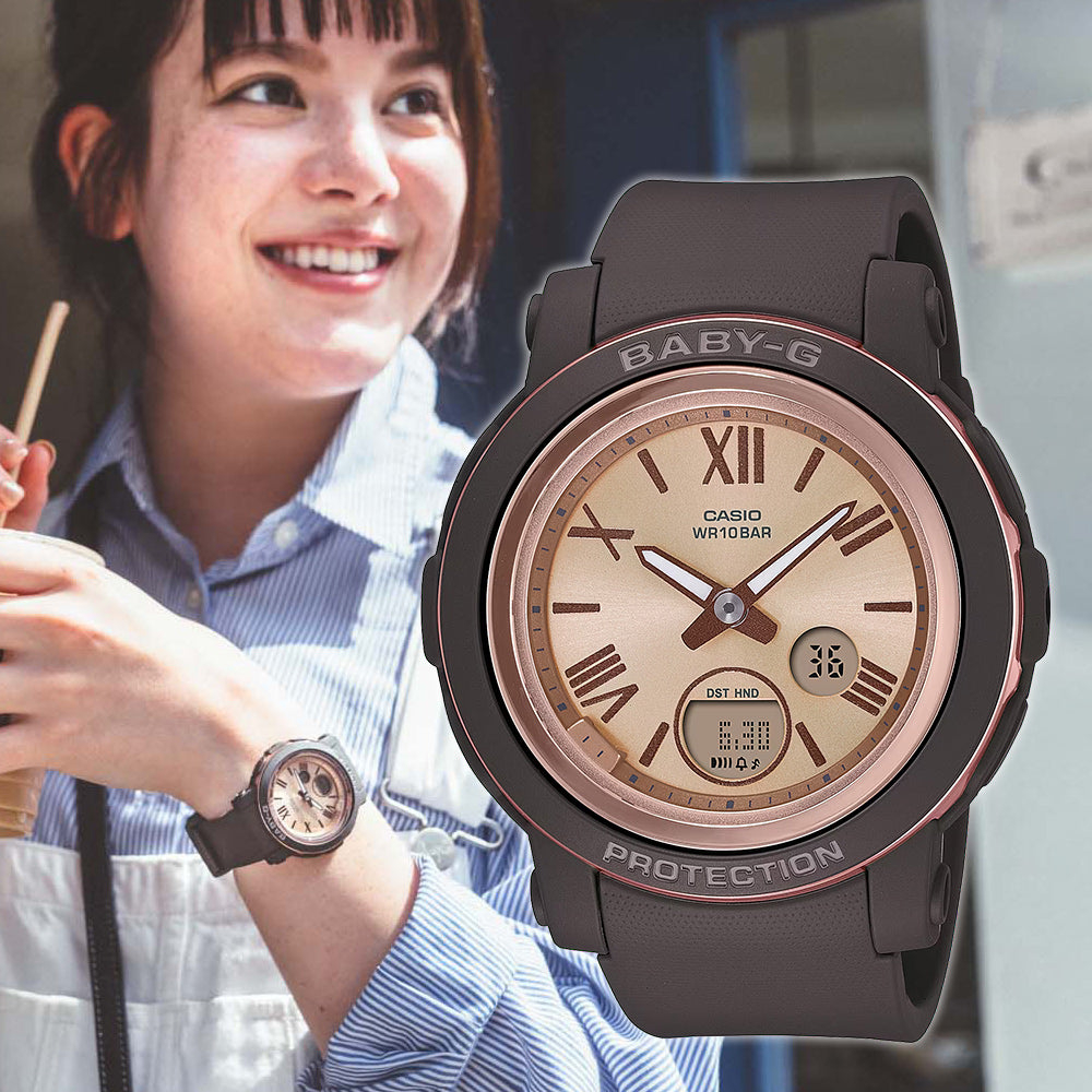 Casio G-Shock Baby-G Brown Ladies watch| BGA-290-5A
