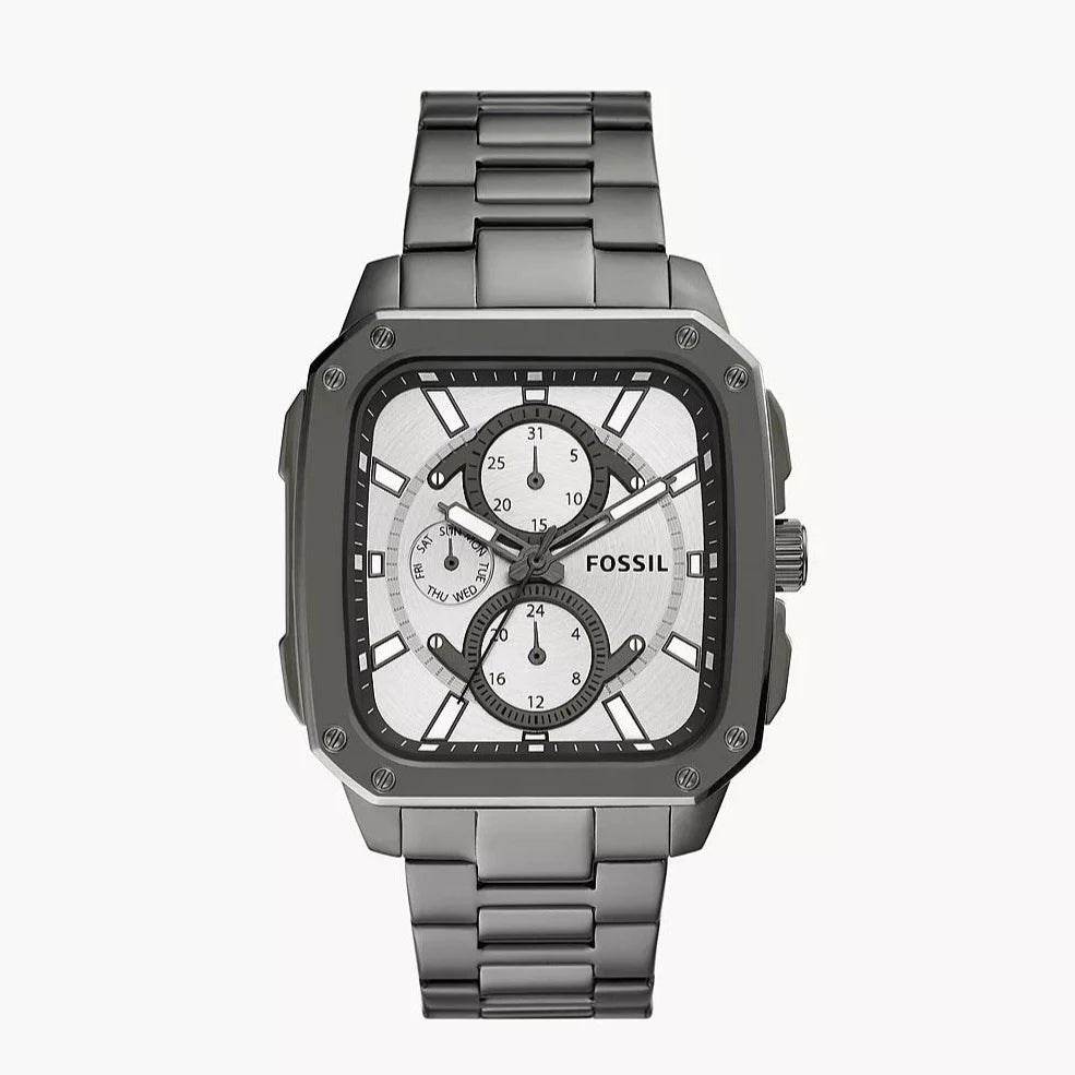 Fossil Multifunction Gunmetal Stainless Steel Men's Watch| BQ2657