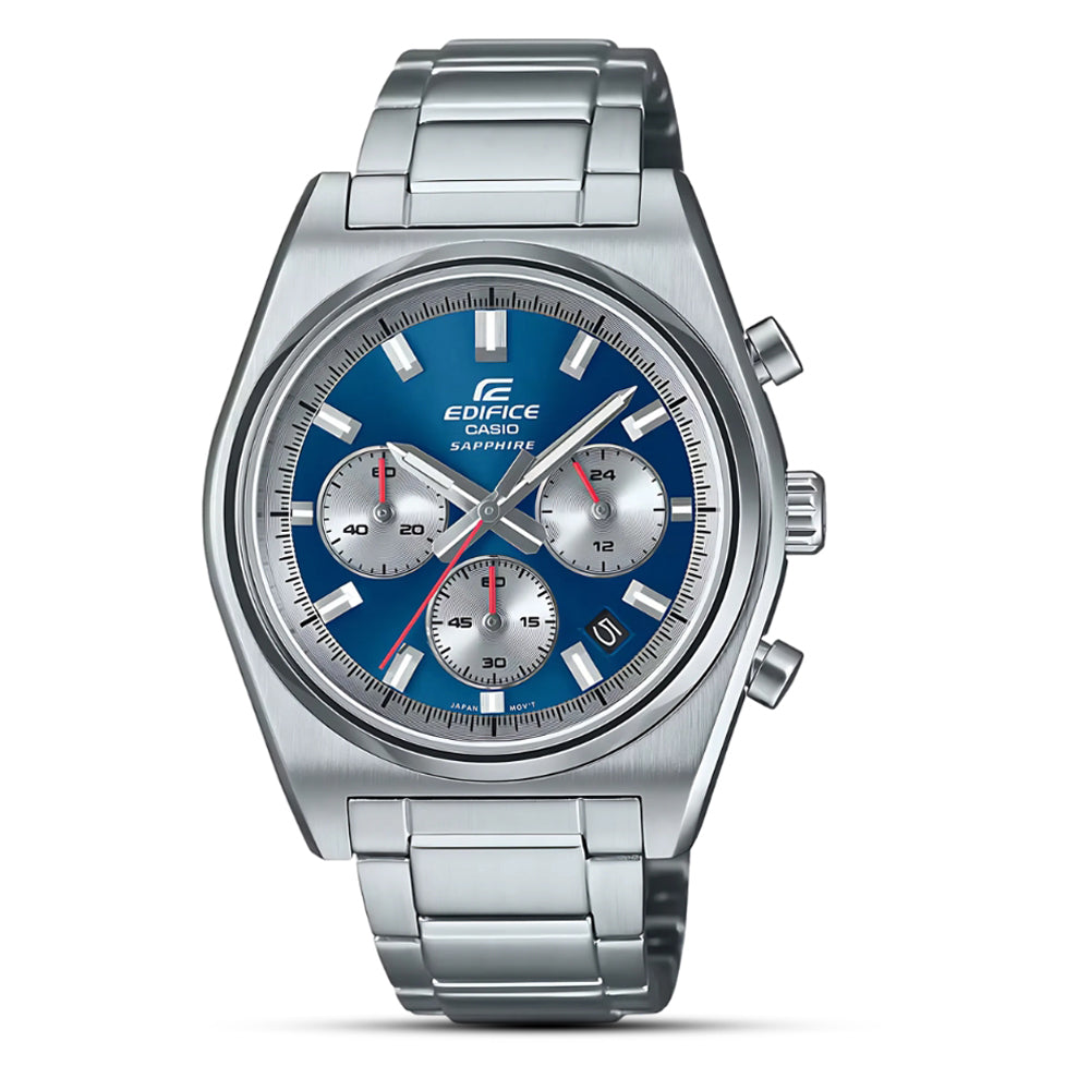 Casio Edifice Chronograph Blue Dial Men's Watch | EFB-730D-2AVUDF