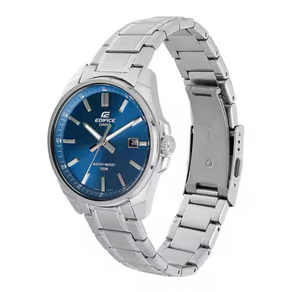 CASIO EDIFICE ANALOG BLUE DIAL MEN'S WATCH | EFV-150D-2AVUDF