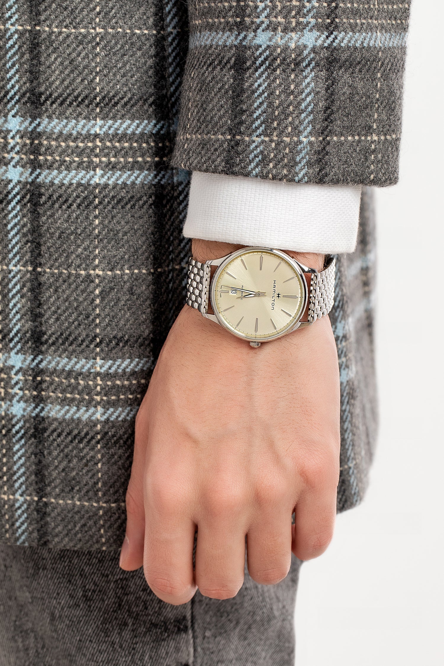 HAMILTON Jazzmaster Thinline Automatic Men's Watch H38525121