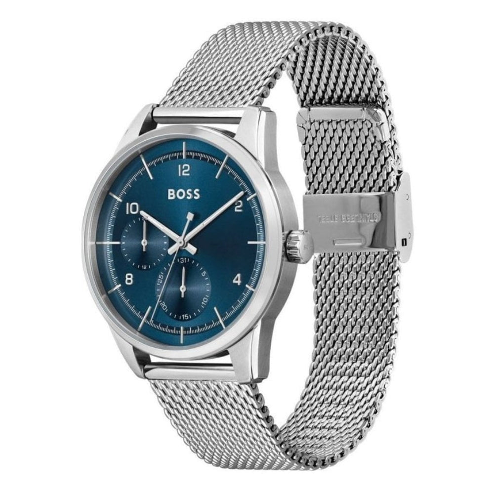 Hugo Boss Sophio Mesh Blue Dial Men's Watch HB1513942