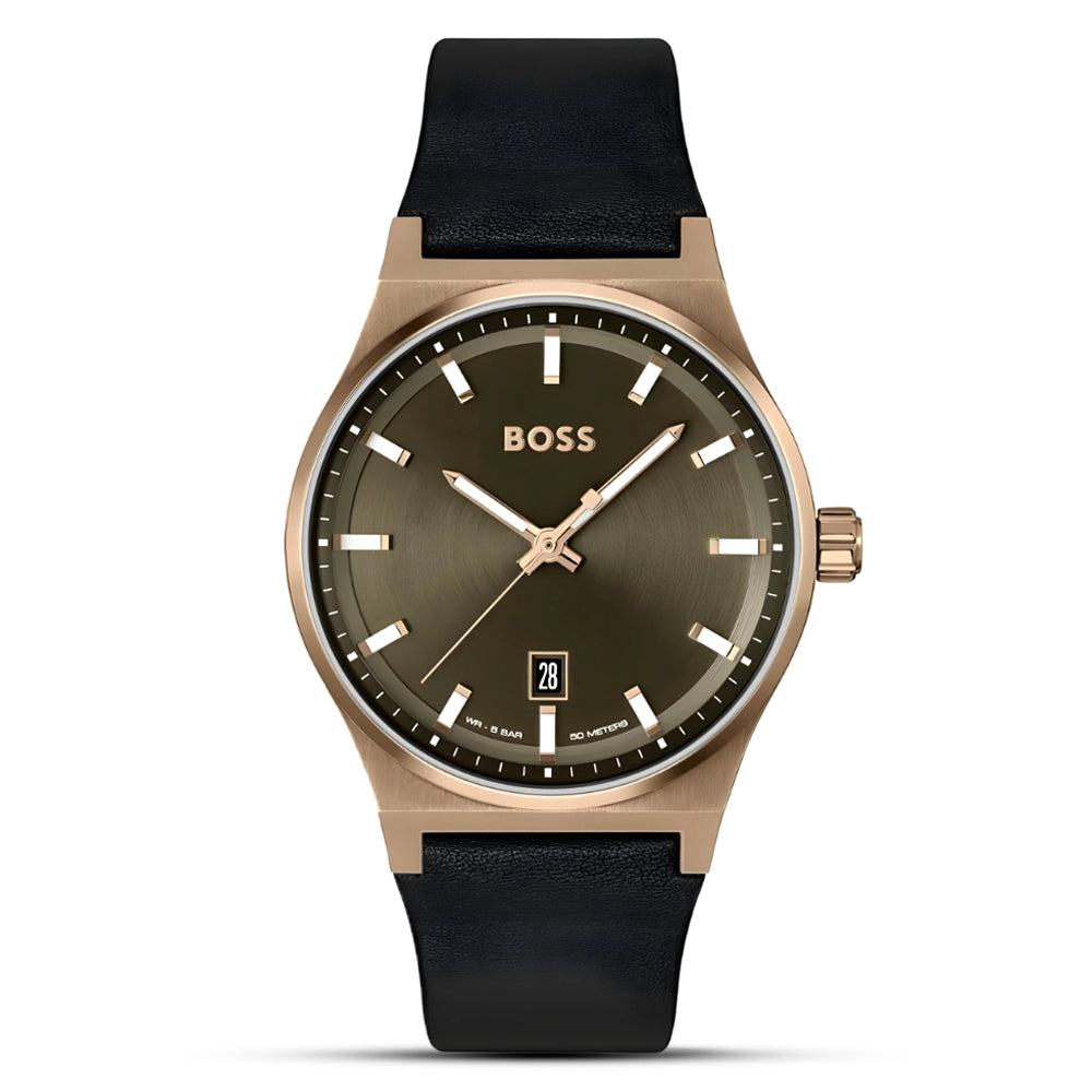 HUGO BOSS Reloj Leather Strap Men's Watch | HB1514080