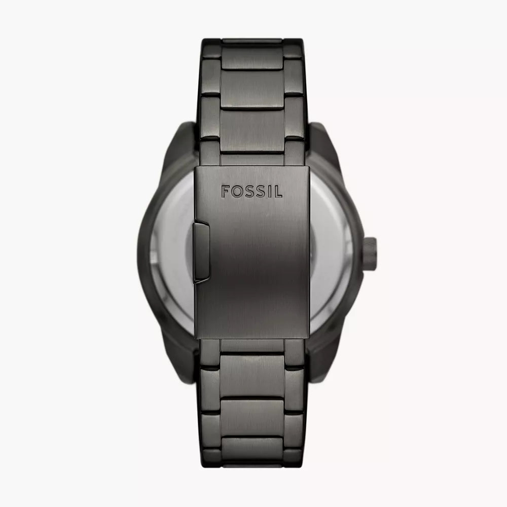 Fossil Bronson Automatic Gun Metal Tone Men's Watch| ME3255