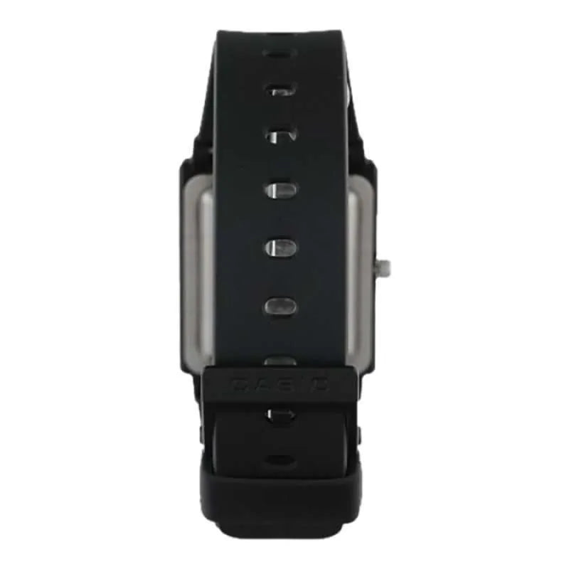 Casio Rectangle Analogue Black Dial Resin Strap Unisex Watch| MQ-27-1B