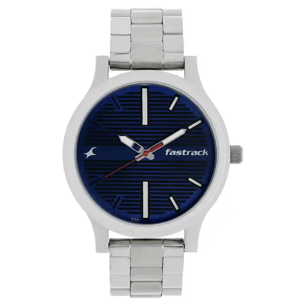 Fastrack Fundamentals Analog Blue Dial Men's Watch NR38051SM03