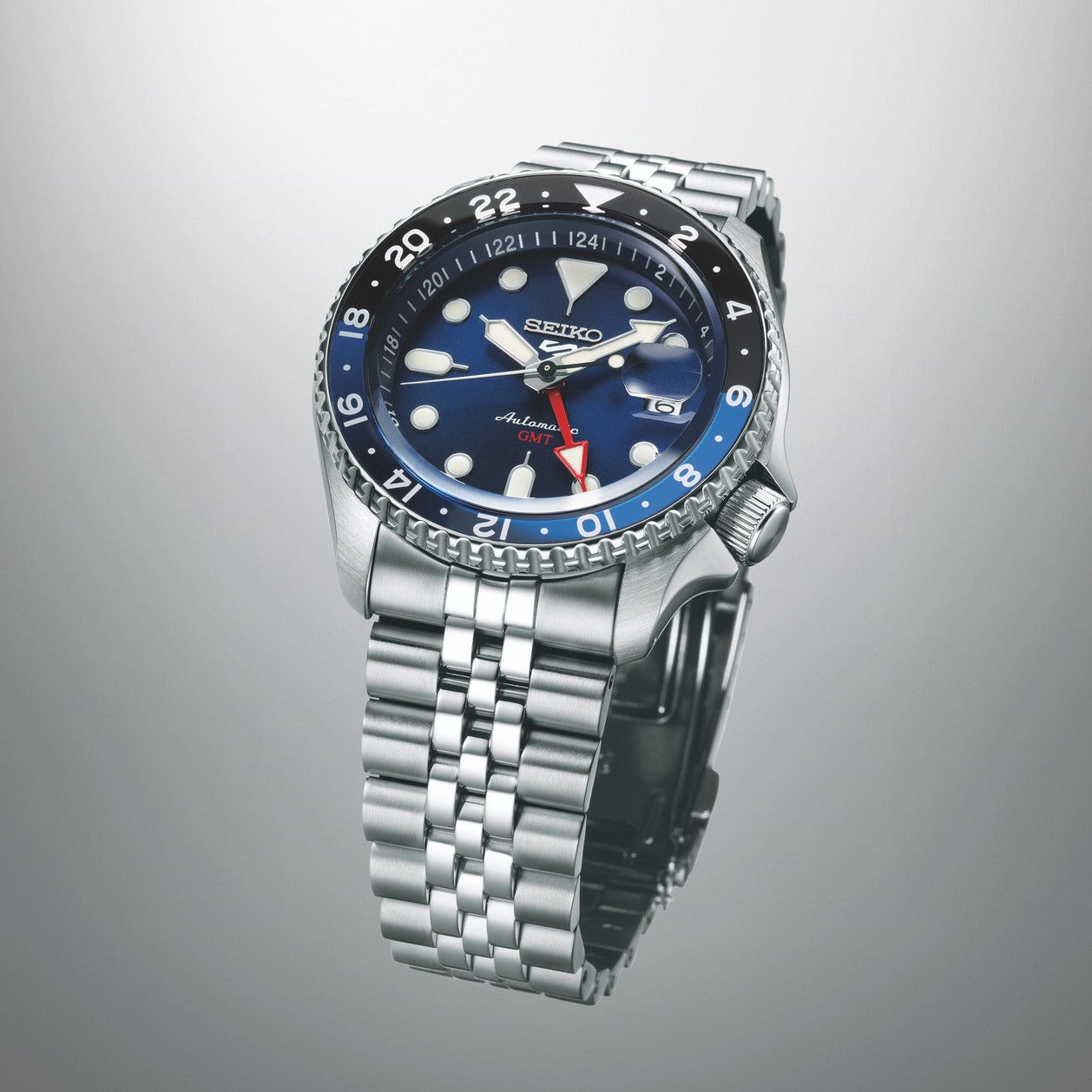 SEIKO 5 SPORTS GMT BLUE MEN'S WATCH | SSK003K1