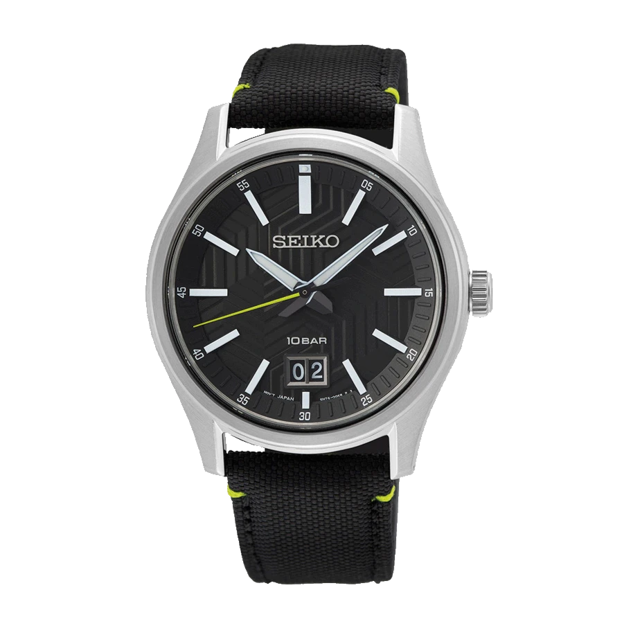 Seiko Essential Urban Style Sapphire Black Dial Watch | SUR517P1