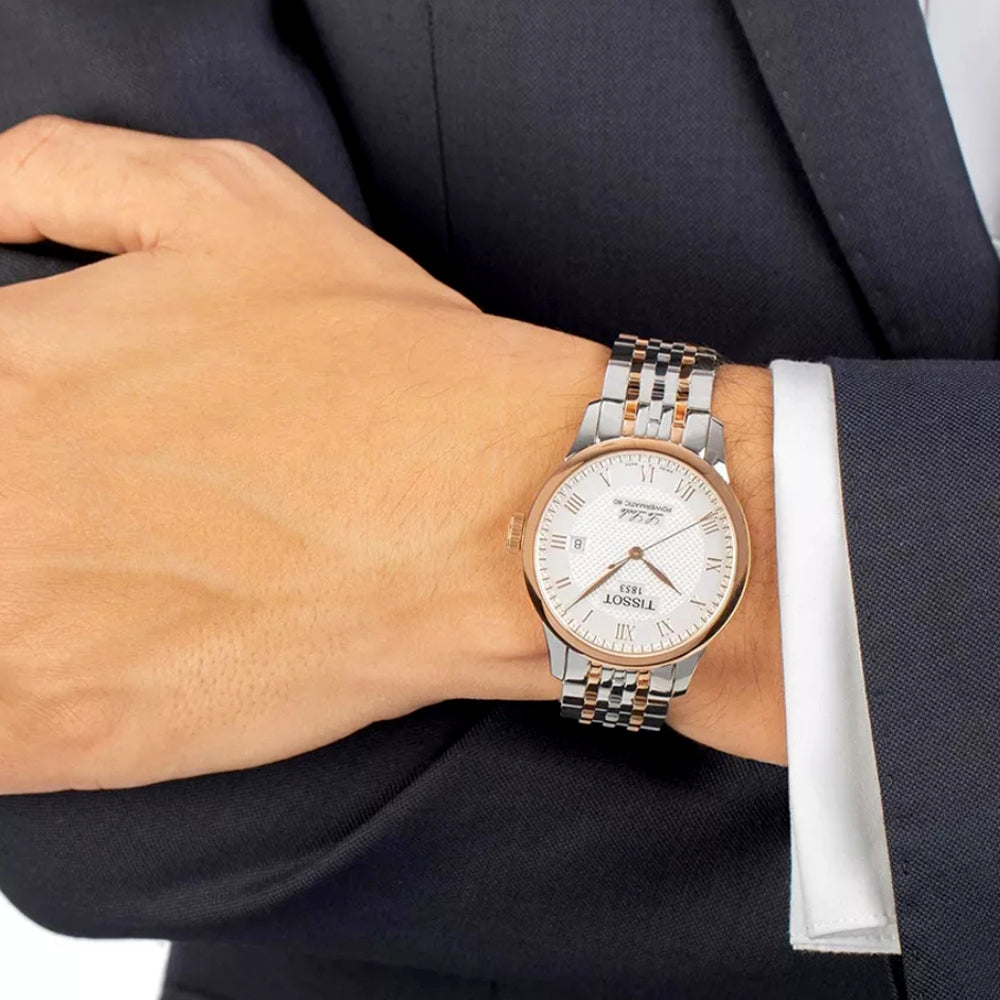 Tissot Le Locle Powermatic 80 White Dial Men's Watch T006.407.22.033.0