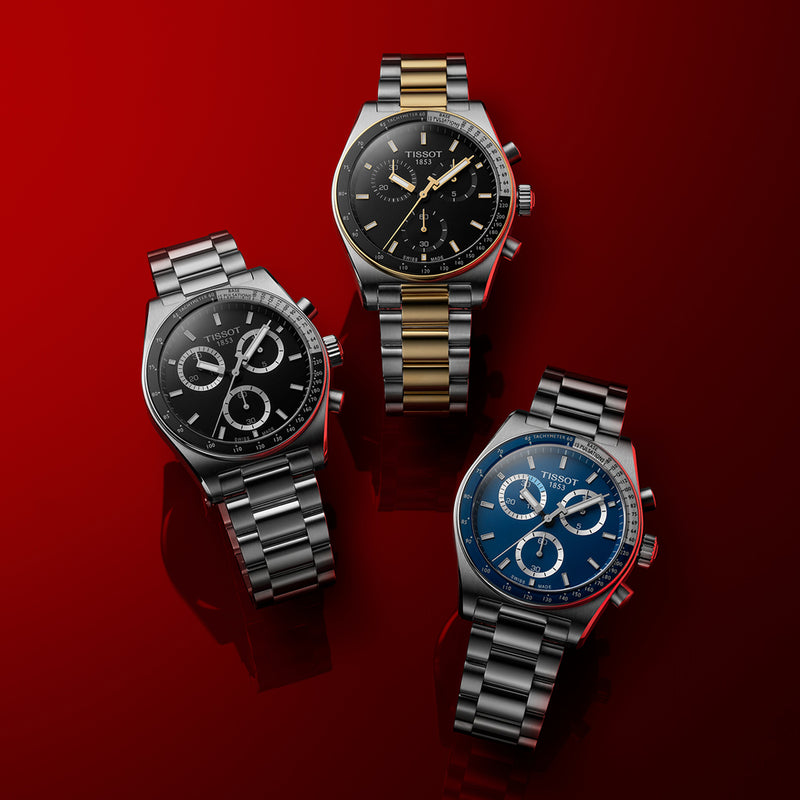 Tissot PR516 Chronograph Blue Dial Men's Watch | T149.417.11.041.00