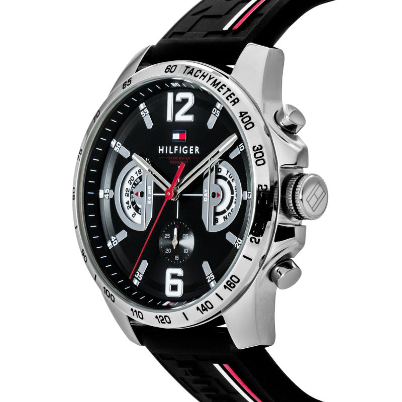 Tommy Hilfiger Analog Black Dial Men's Watch TH1791473
