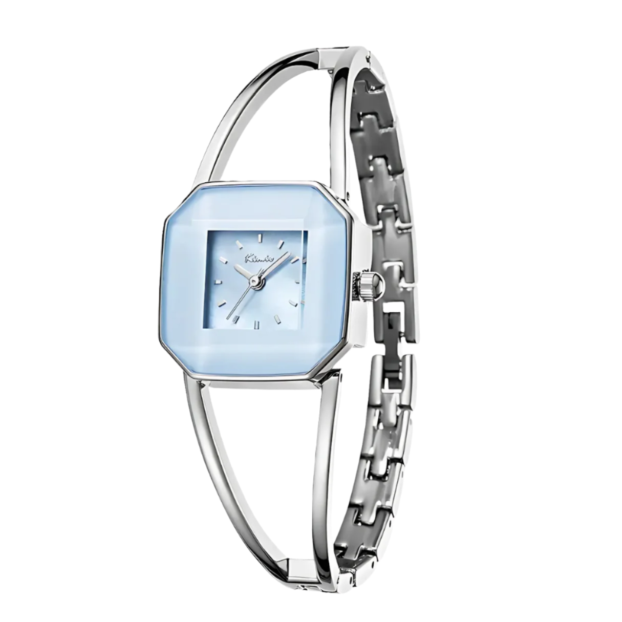 Kimio Hollow Premium V2 Sky Blue Dial Ladies Watch | K6636S-XZ1WWB