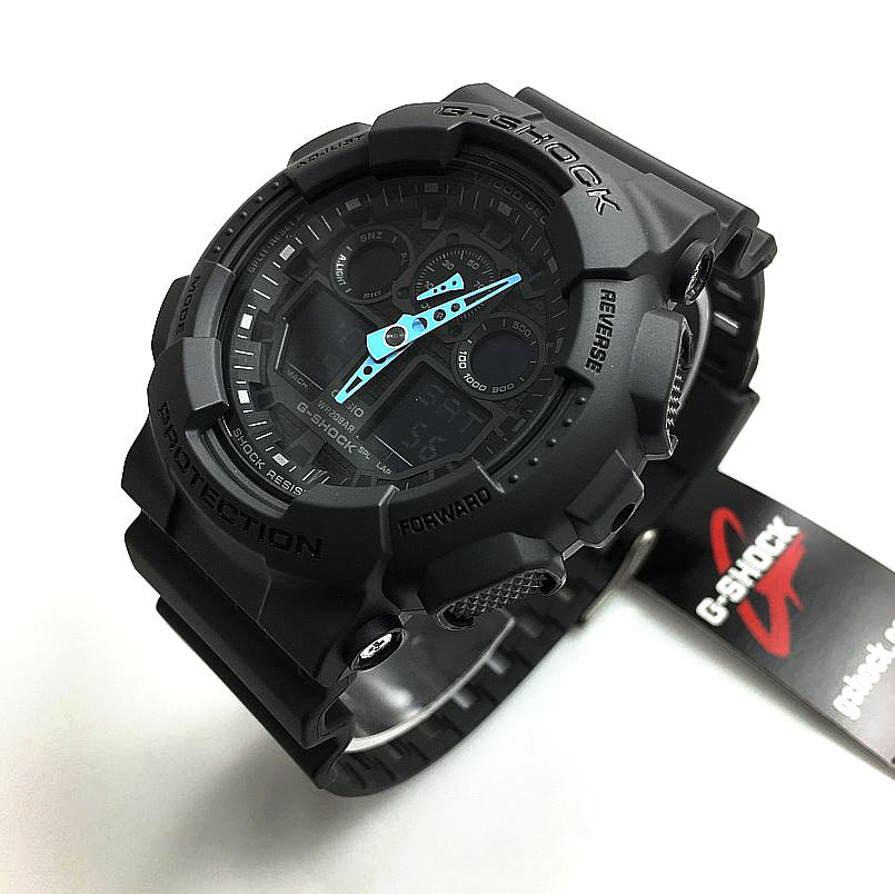 Casio Men's G-Shock Analog-Digital Watch | GA-100C-8ACR