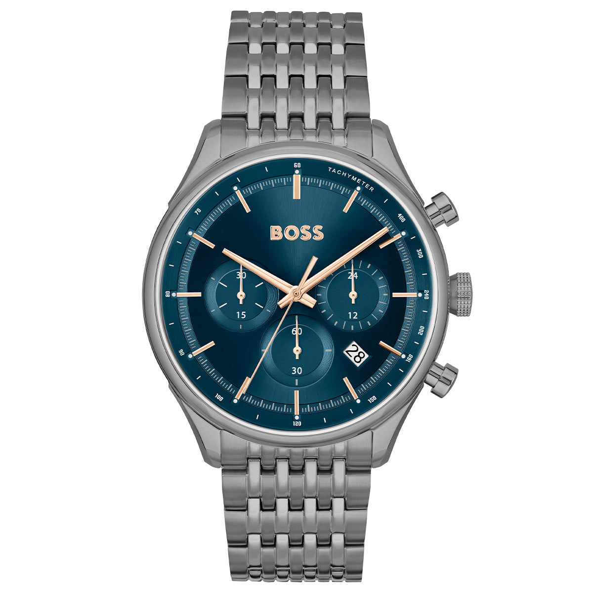 Hugo Boss Gregor Blue Dial Chronograph Men's Watch| HB1514083