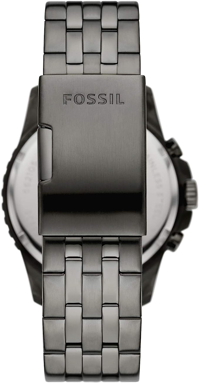 Fossil Dive-Inspired Chronograph Black Dial Men's Watch | FS5835