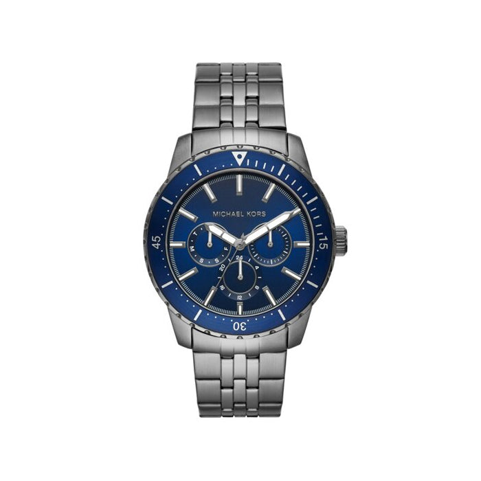 Michael Kors GREY Stainless steel blue dial | MK7155