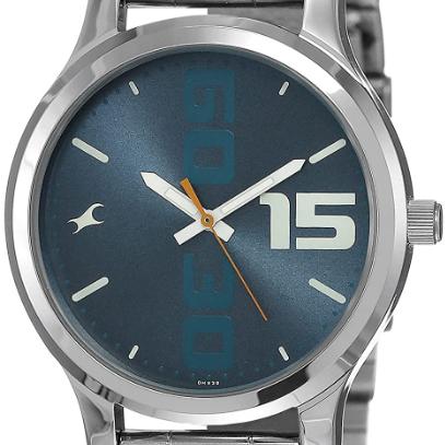 Fastrack Bold Analog Blue Dial Men's Watch-NL38051SM05