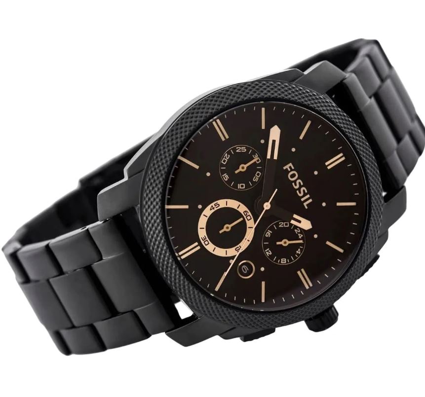 Fossil Dark brown dial Men's Watch FS4682
